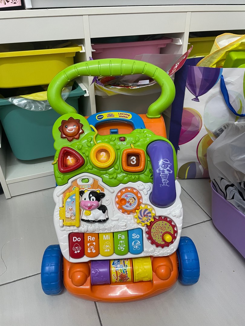 Vtech seat to stand walker, Babies & Kids, Infant Playtime on Carousell