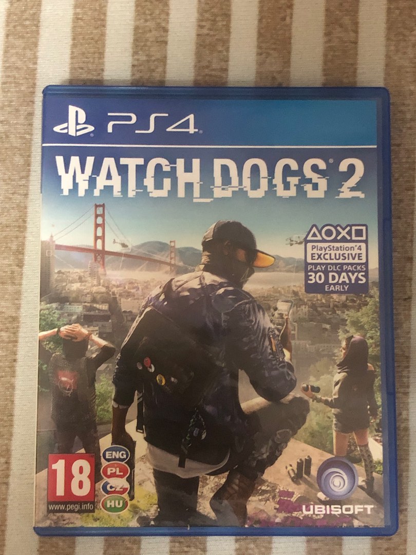 WATCH DOGS 2, Video Gaming, Video Games, PlayStation on Carousell