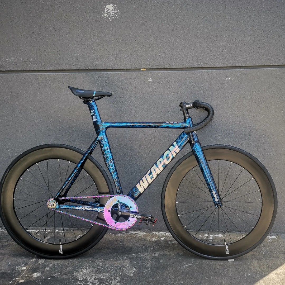 WEAPON Bullet aero fixie bike / track bike -frameset ($790) /complete ...