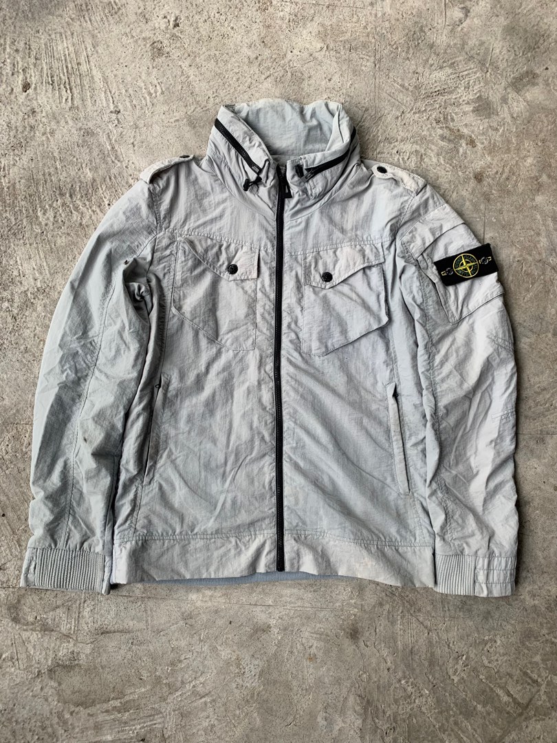 Windbreaker Stone Island, Women's Fashion, Coats, Jackets and Outerwear ...