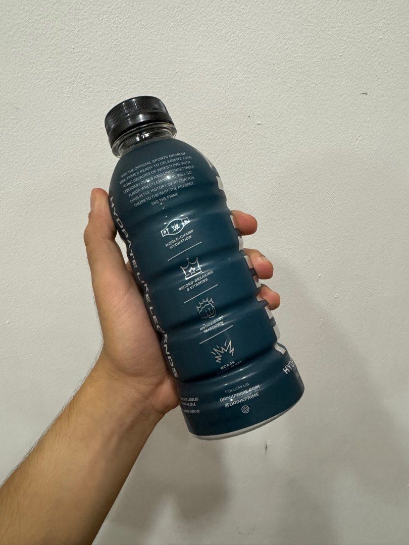 Wrestlemania WWE PRIME Hydration (Brand New) on Carousell