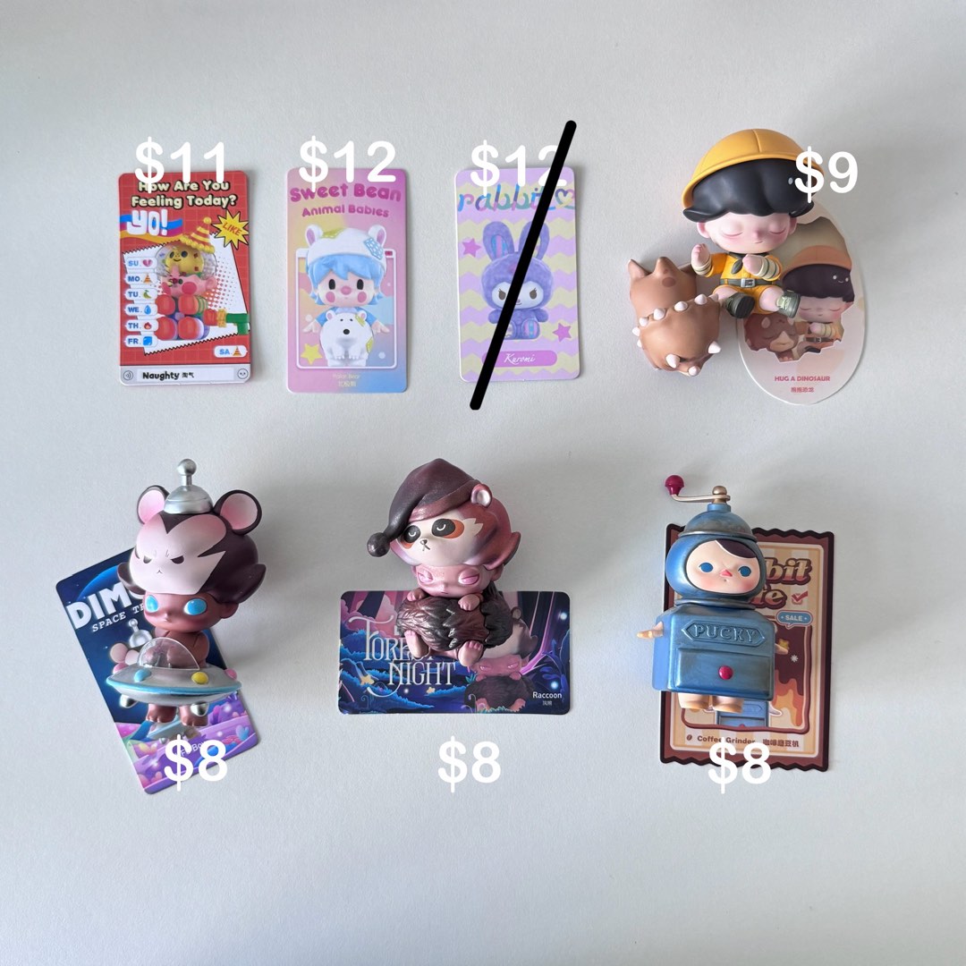 [wts/lfb/wtt] cheap popmart blind box clearance ; pino jelly how are ...