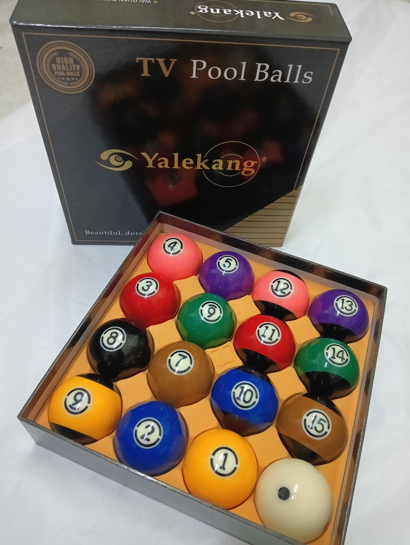 YaleKang Billiard Ball Set, Sports Equipment, Sports & Games, Billiards ...