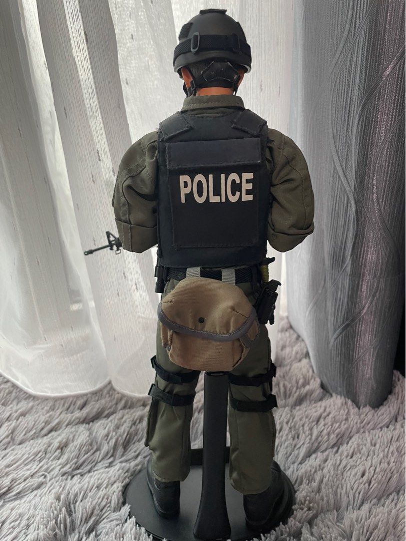 1/6 scale customised Police SWAT, Hobbies & Toys, Toys & Games on Carousell