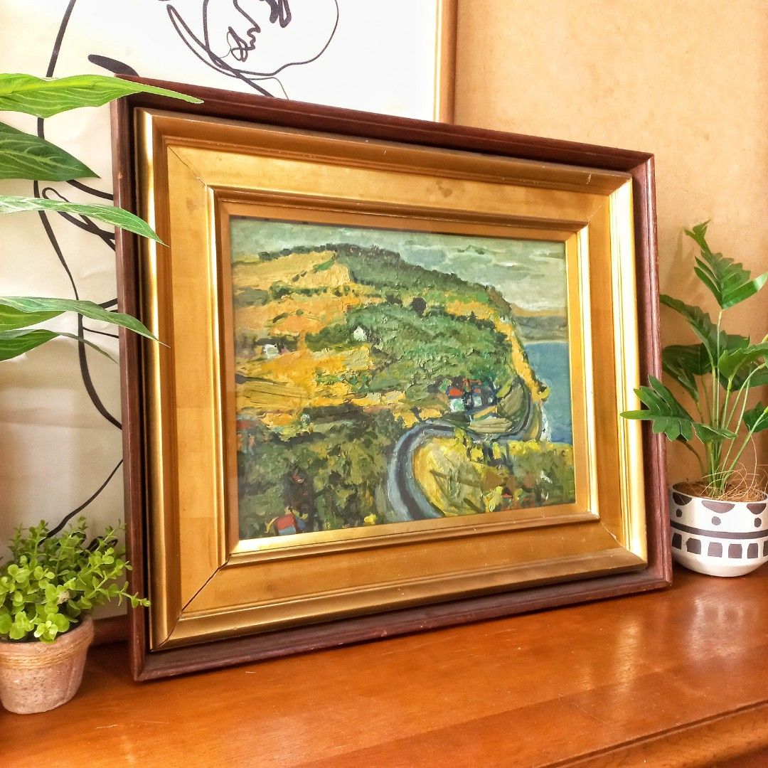 1969 Vintage framed painting, Hobbies & Toys, Memorabilia ...
