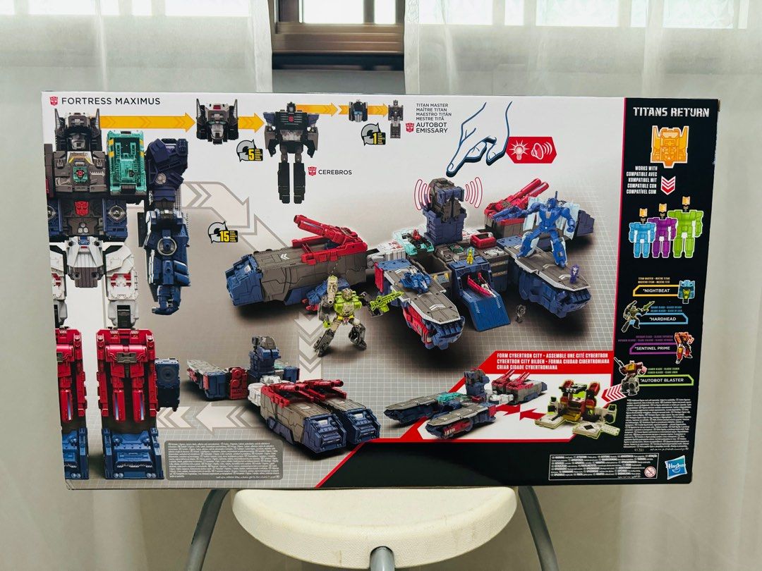 (1 piece left) Brand New Transformers 2024 Reissue Fortress Maximus ...