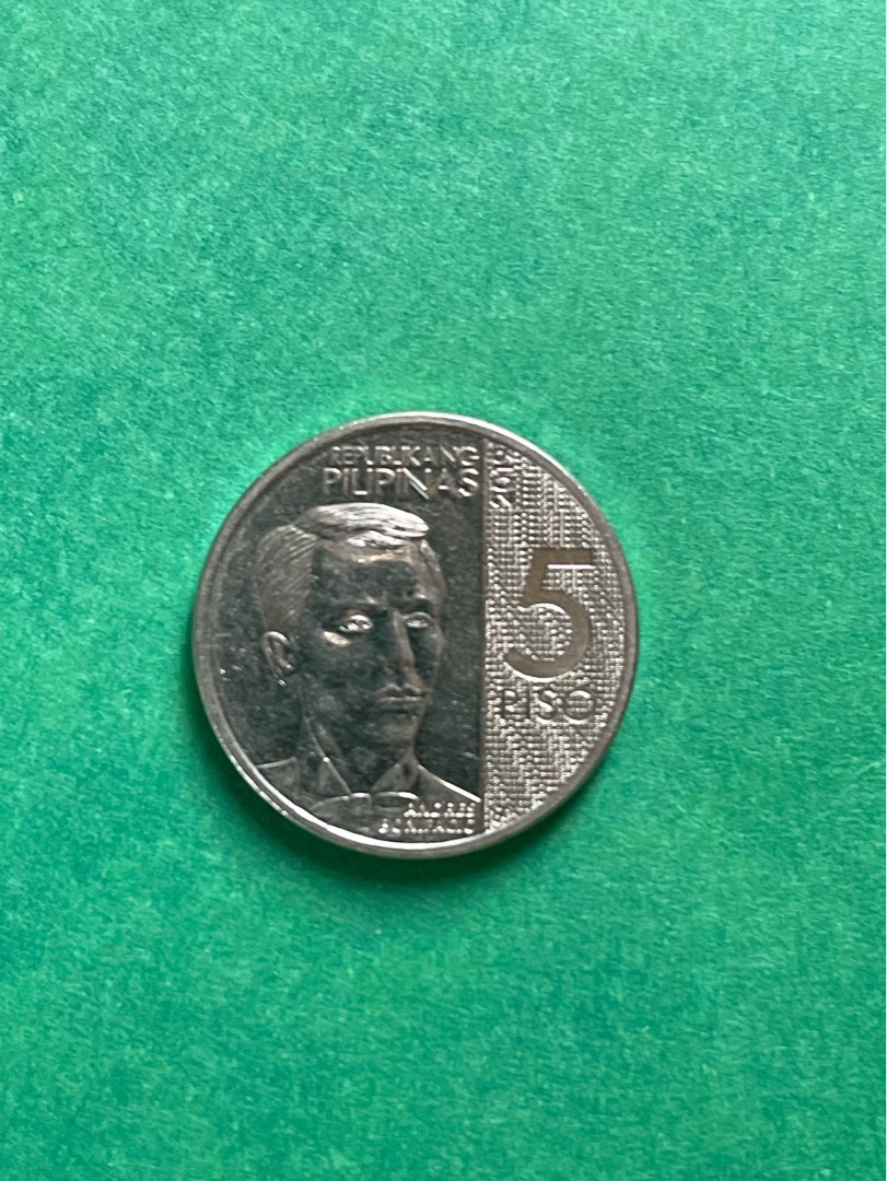 2019 frosted reverse 5 peso Philippine coin, very hard to find (VHTF ...