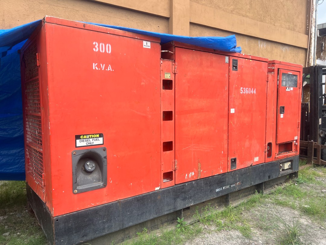 300KVA Generator As-is-where-is, Commercial & Industrial, Industrial ...
