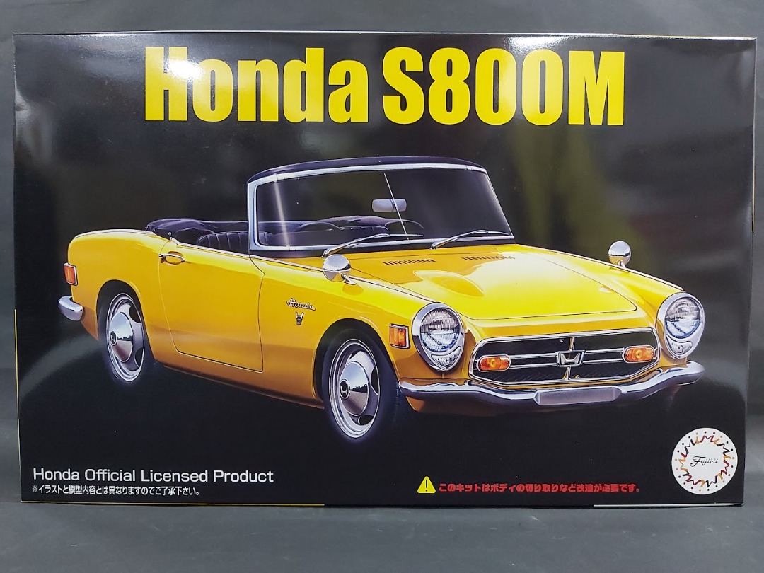 全新 1/24 富士美 本田 開蓬跑車 Fujimi Honda S800M ID-309 FJ-04764, 興趣及遊戲, 玩具 & 遊戲類 ...