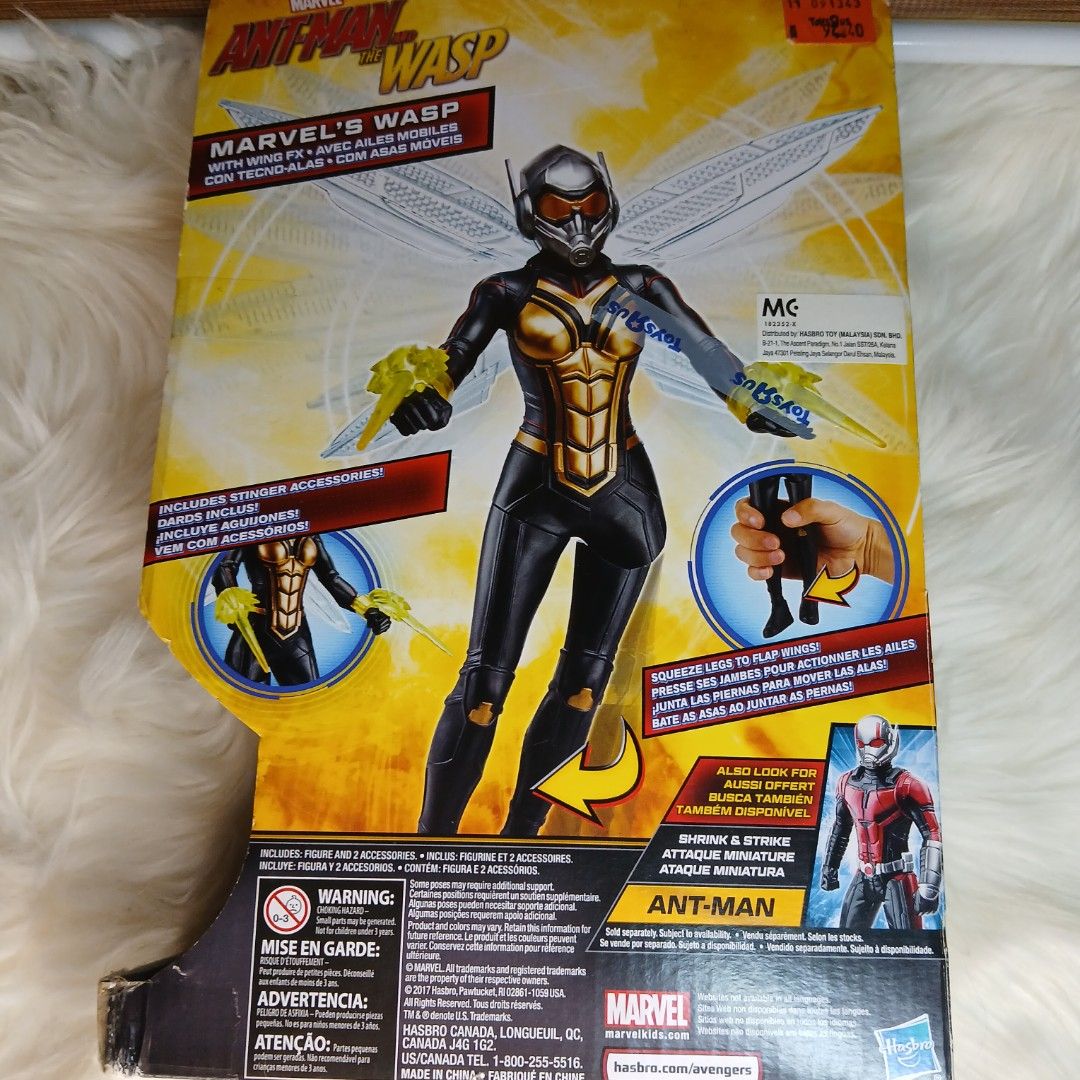 [ Hasbro ] Marvel Ant Man & The Wasp - Wasp Figure, Hobbies & Toys ...