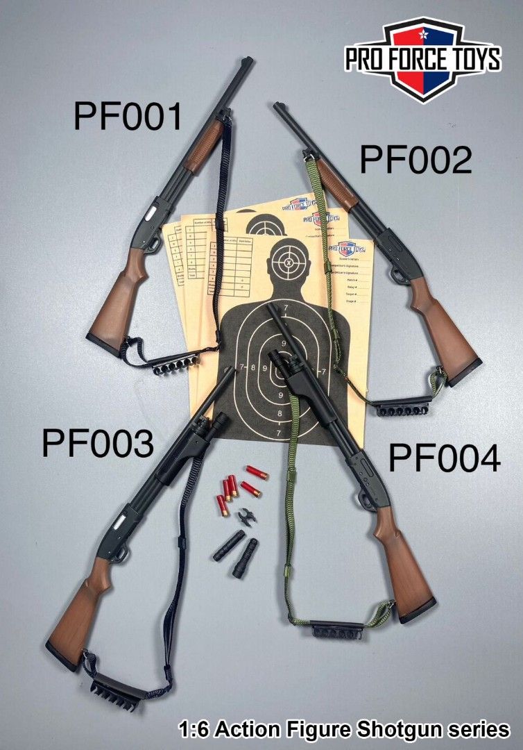 ⚠️ NOT LIFE SIZE ! PROFORCETOYS PF001 / PF002 / PF003 / PF004 1/6 M870 Classic Style, Hobbies ...
