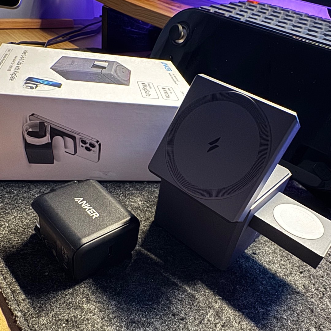 Anker 3-in-1 Cube with MagSafe, Mobile Phones & Gadgets, Mobile ...
