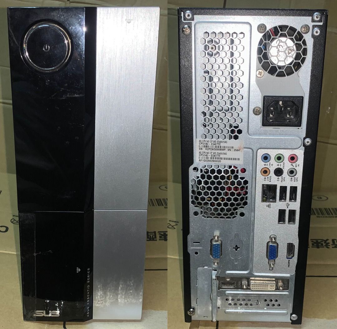 ASUS Essentio CP5140 獨顯 立`臥小主機, 電腦及科技產品, 電腦在旋轉拍賣