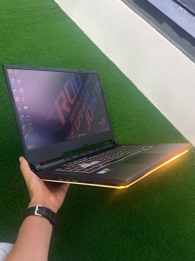 Asus ROG Strix G531 !! Intel Core i5-9th !! RGB LIGHT !! GAMING LAPTOP ...