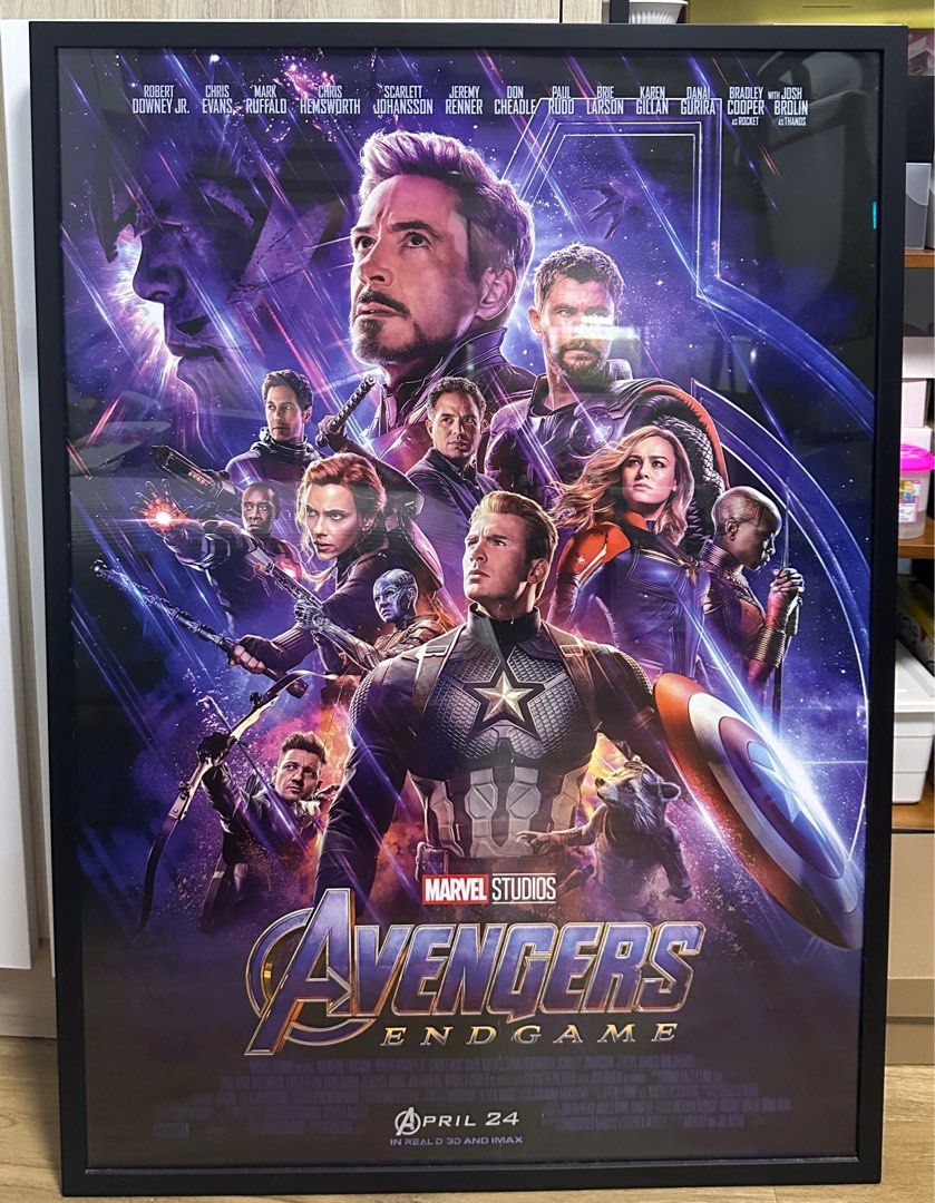 Avengers Endgame Poster, Hobbies & Toys, Memorabilia & Collectibles ...