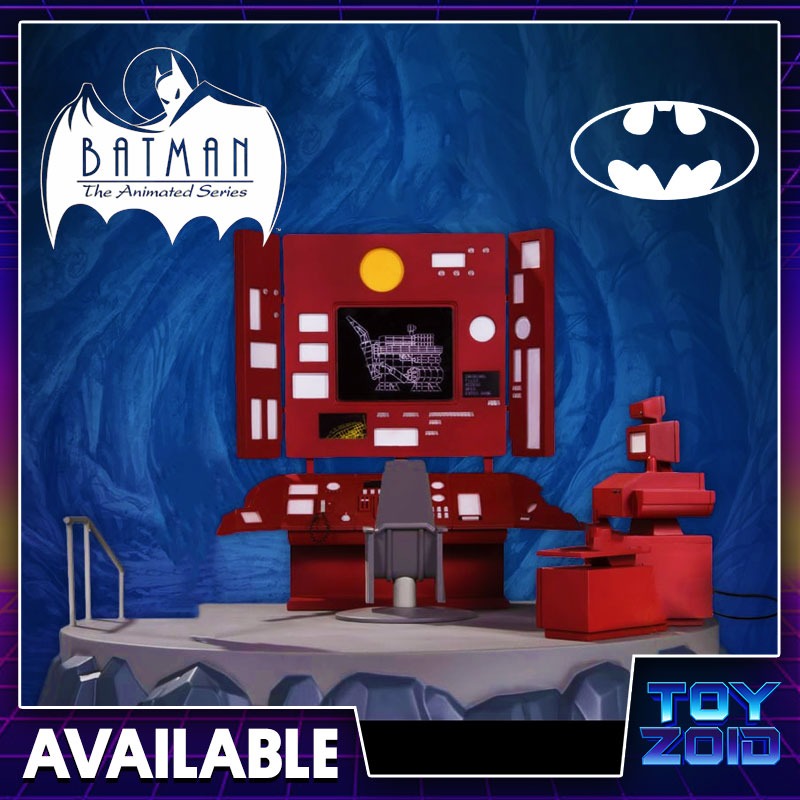 Batman the Animated Series Batcave Batcomputer Diorama Playset minus ...