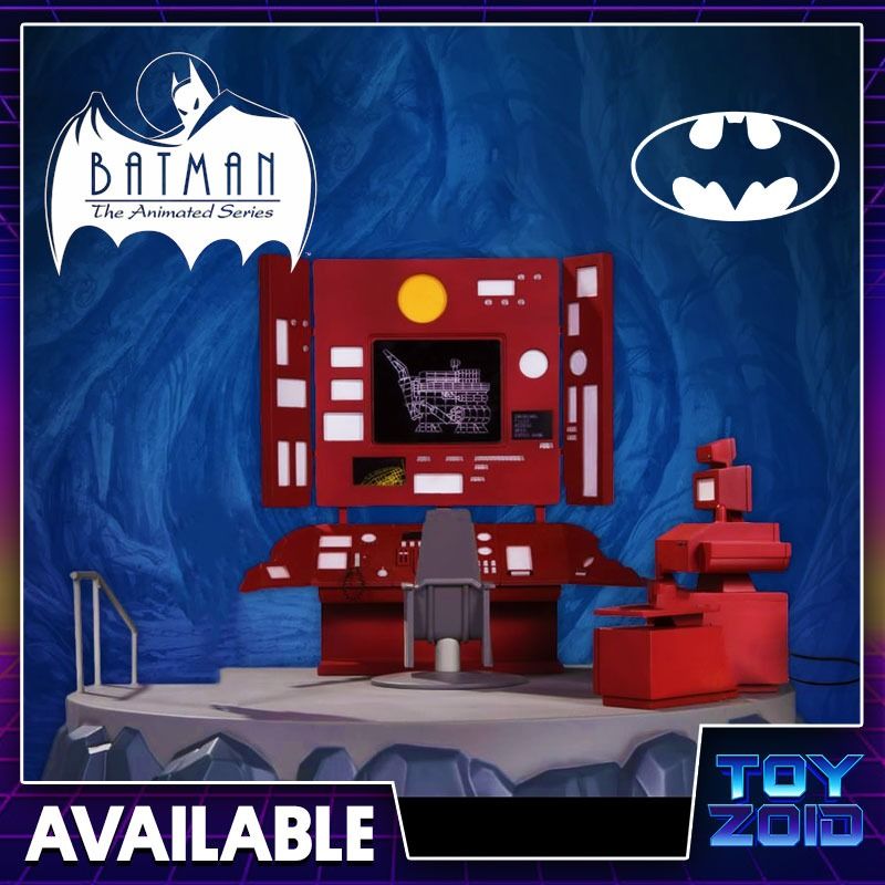 Batman the Animated Series Batcave Batcomputer Diorama Playset minus ...
