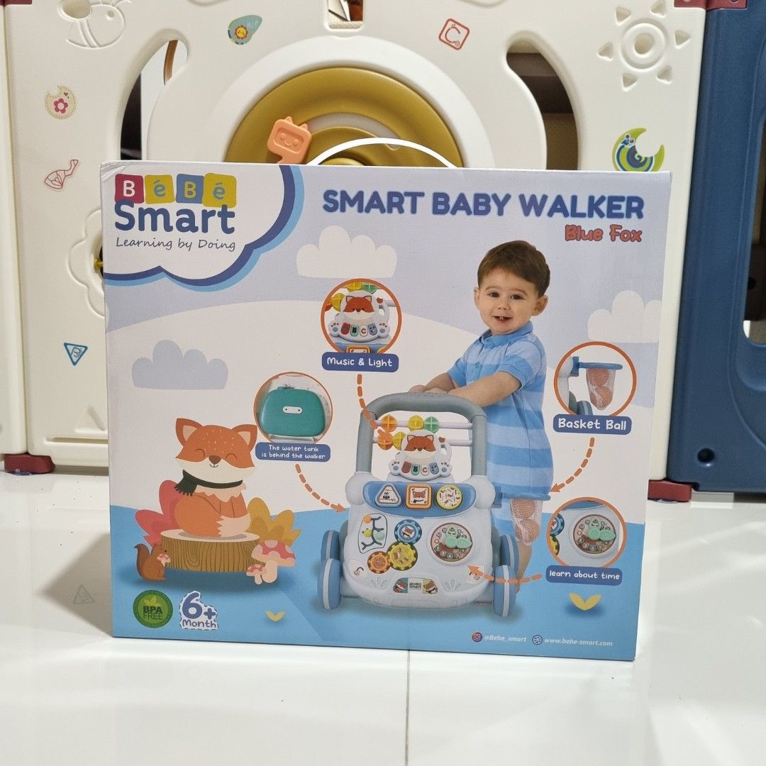 Bebe Smart Walker, Bayi & Anak, Mainan & Baby Walker di Carousell