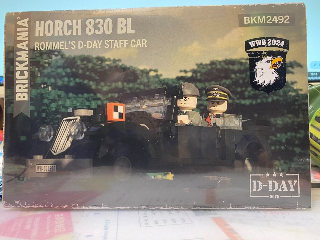 [BKM WWB 2024限量版現貨] [LEGO] Brickmania #BKM2492: Horch 830 BL – Rommel's ...