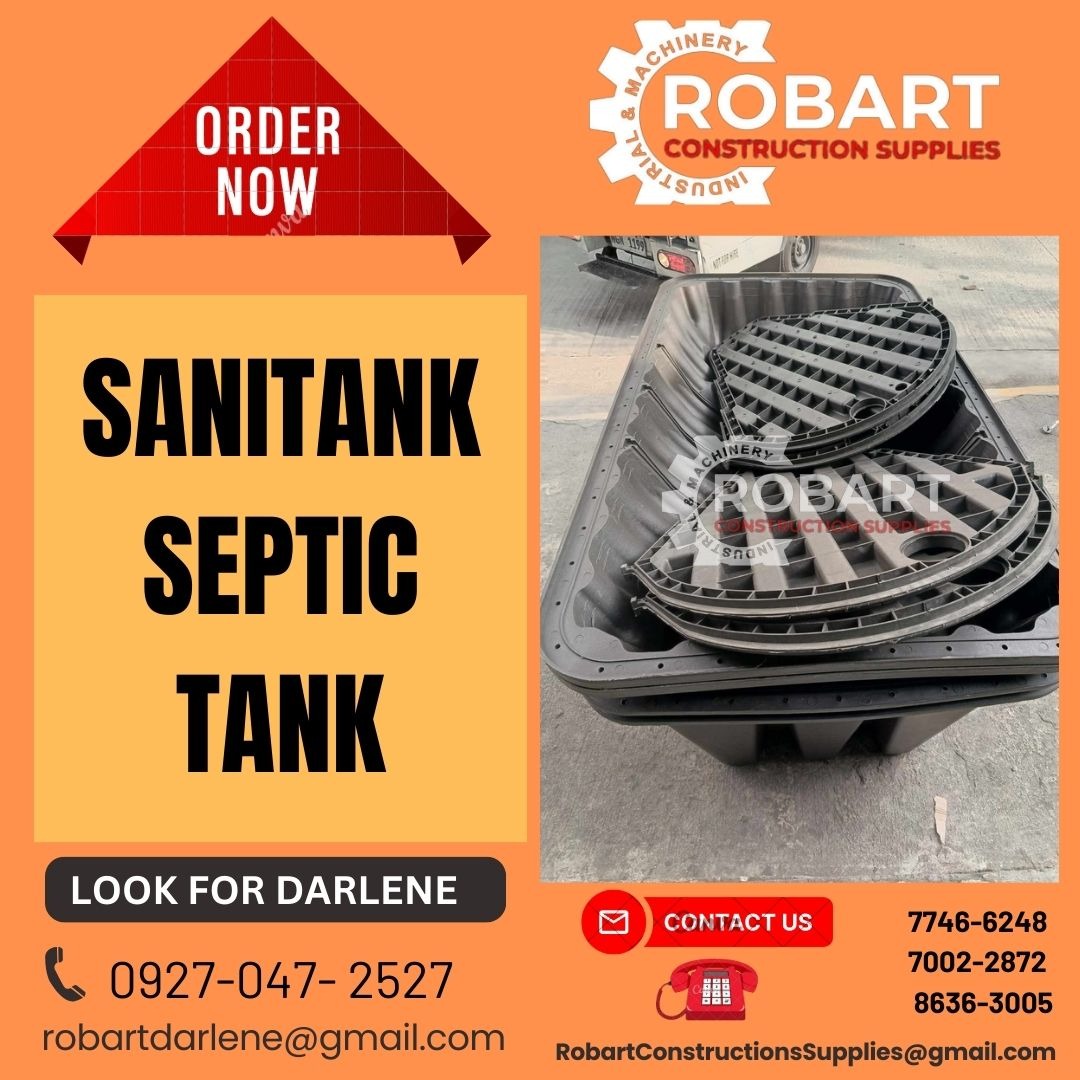 BRANDNEW SANITANK SEPTIC TANK, Commercial & Industrial, Construction ...