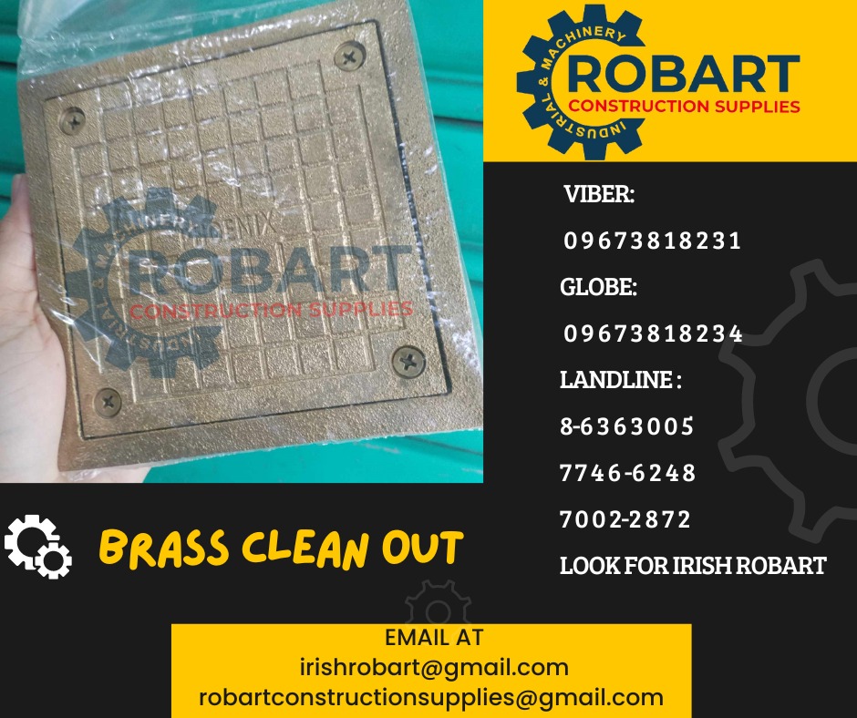 brass clean out, Commercial & Industrial, Construction Tools ...
