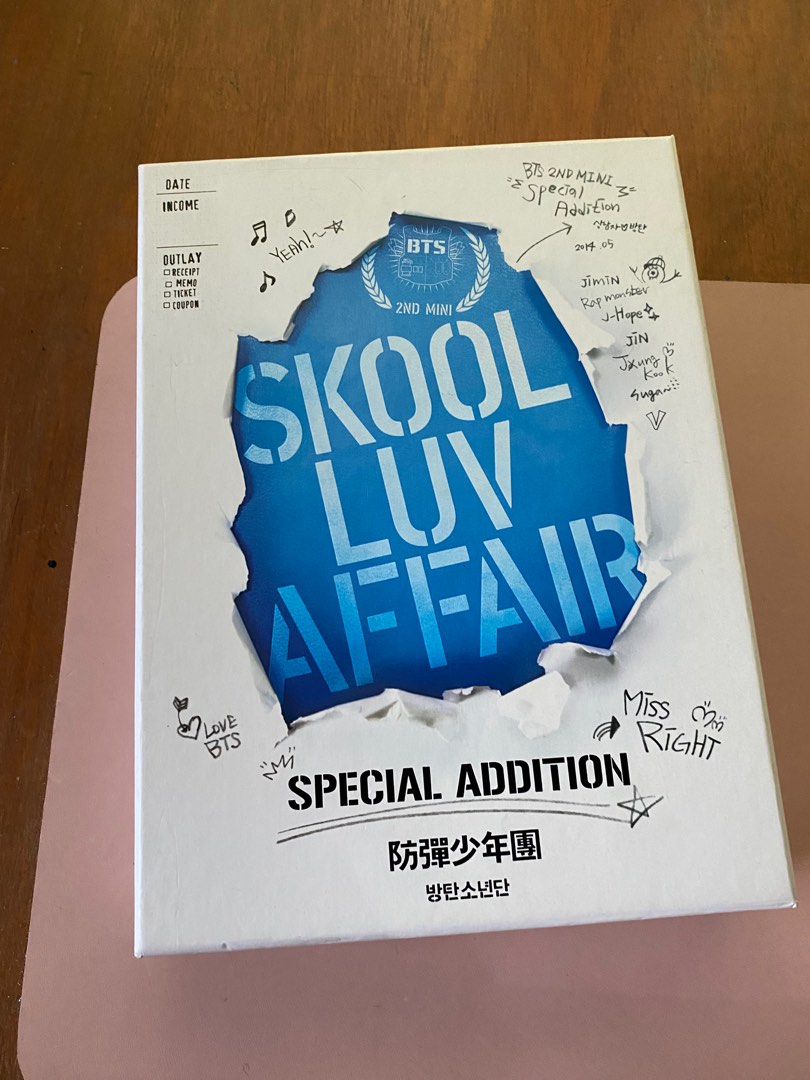 BTS SKOOL LUV AFFAIR (SPECIAL EDITION) UNSEALED, Hobbies & Toys, Music ...