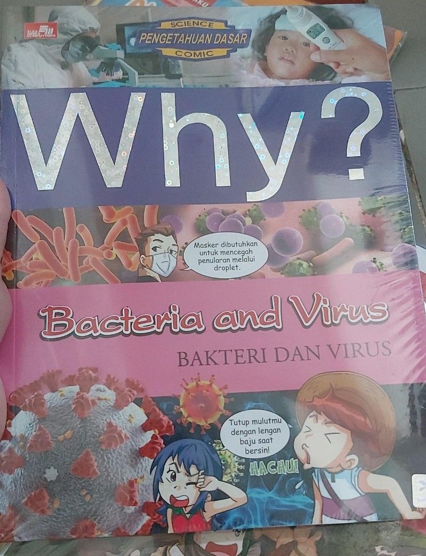 Buku why comic science education komik anak book lokal import Gramedia ...