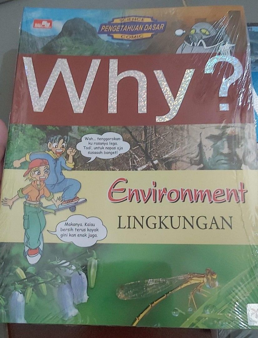 Buku why comic science education komik anak book lokal import Gramedia ...