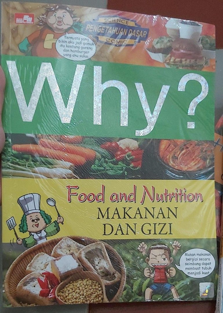 Buku why comic science education komik anak book lokal import Gramedia original asli bip edukasi ...