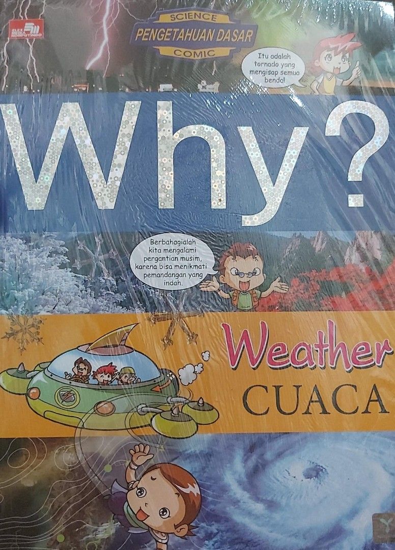 Buku why comic science education komik anak book lokal import Gramedia ...