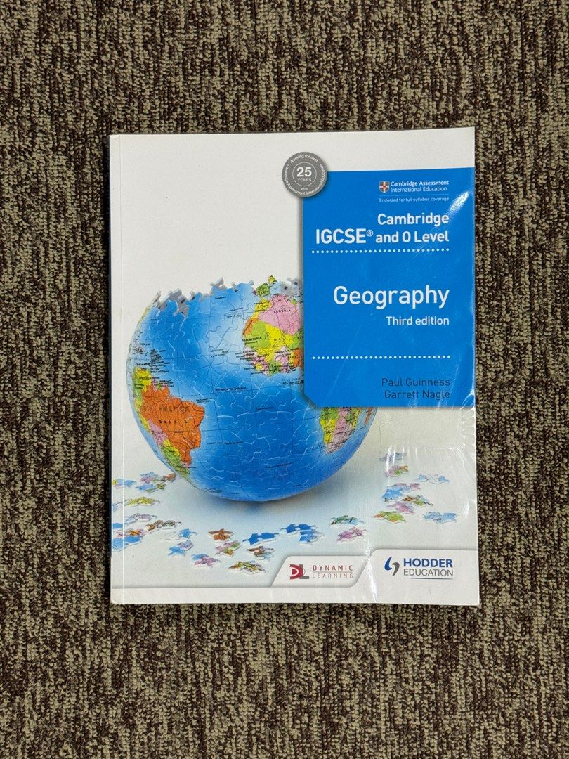 Cambridge IGCSE & O Level Geography 3rd ed. Hodder, Hobbies & Toys, Books & Magazines, Textbooks ...