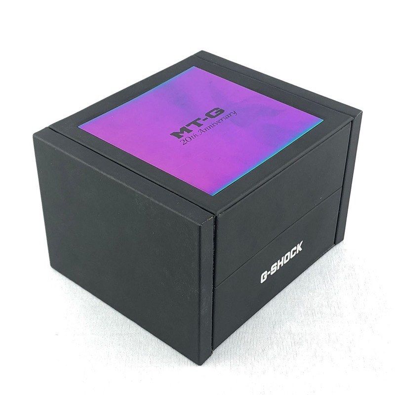 Casio G-Shock 20th Anniversary MT-G Lunar Rainbow Ion Plating Bluetooth ...