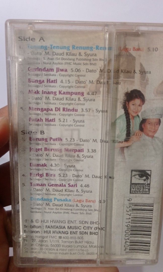[CASSETTE] SENANDUNG MELAYU, Hobbies & Toys, Music & Media, CDs & DVDs ...