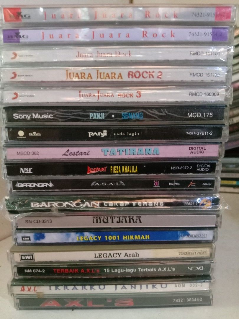 CD PELBAGAI KUMPULAN, Hobbies & Toys, Music & Media, CDs & DVDs on Carousell