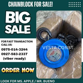 Chain block (toyu), Commercial & Industrial, Construction & Building ...