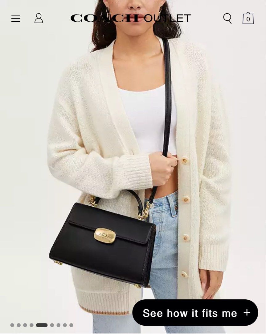 Coach Eliza Top Handle, Women's Fashion, Bags & Wallets, Cross-body ...