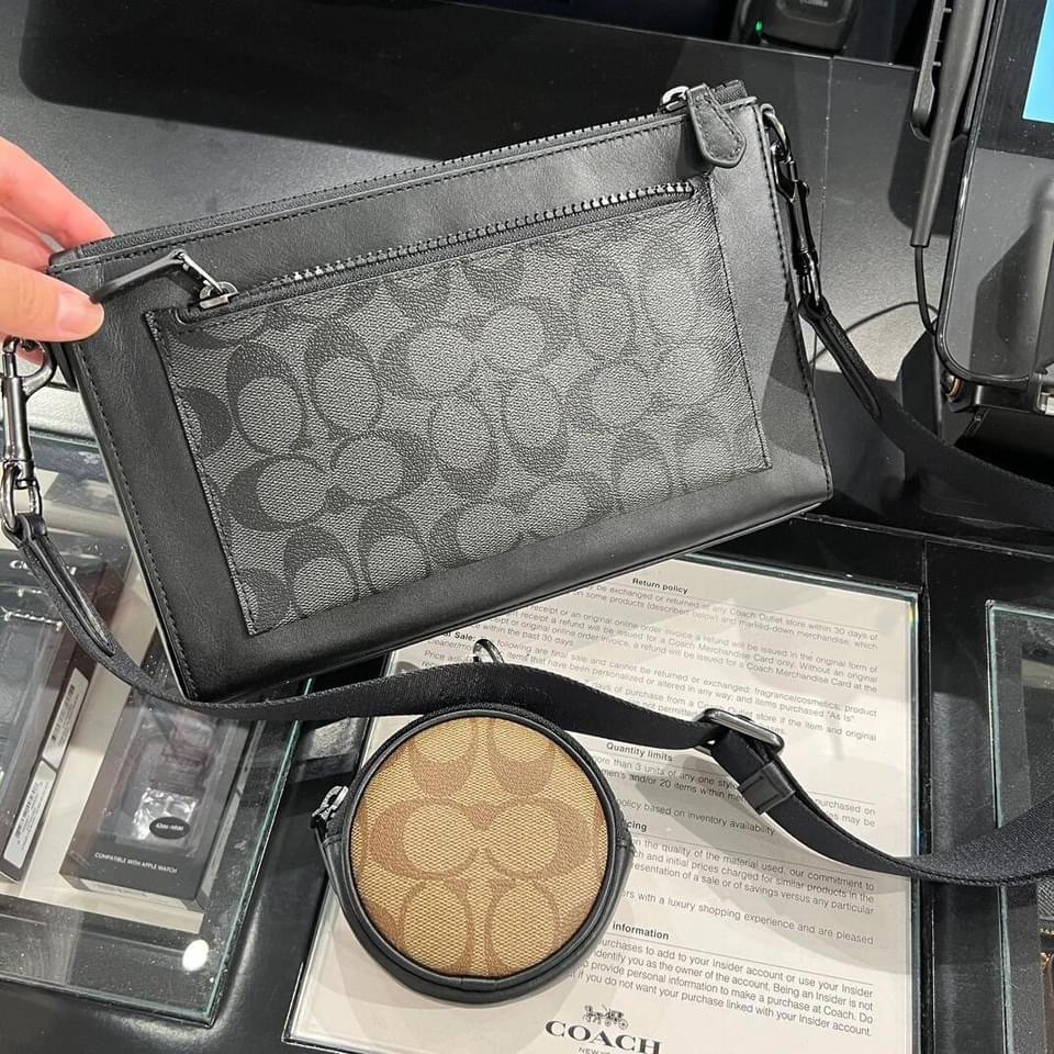 Coach Holden Crossbody in Signature Canvas, Luxury, Bags & Wallets on ...