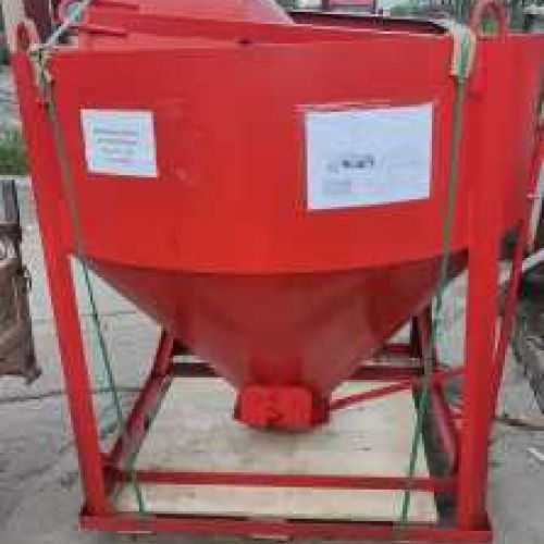 CONCRETE BUCKET CRANE CEMENT HOPPER .3 CUBIC METER CENTER DISCHARGE ...