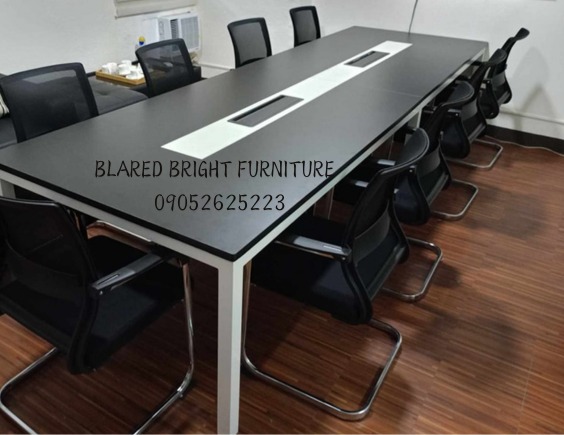 Conference Table : MDF TOP & TUBULAR FRAME (customize) Office furniture ...