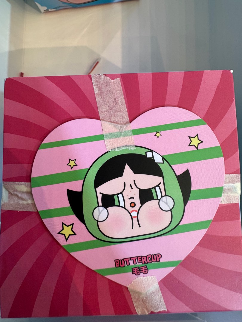 CRYBABY POWERPUFF VINYL FACE (buttercup), Hobbies & Toys, Toys & Games ...