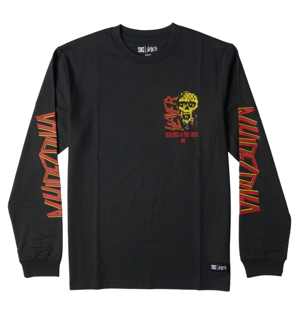 DC X SLAYER long sleeve Limited Edition, Men's Fashion, Tops & Sets ...