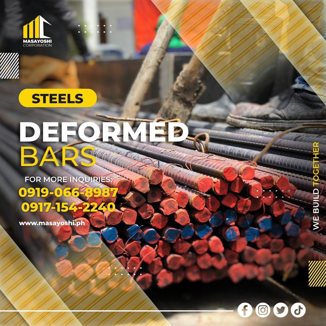 Deformed Bar 8mm x 6m | RSB | Deform Bar | Reinforcement Bar | Steel ...