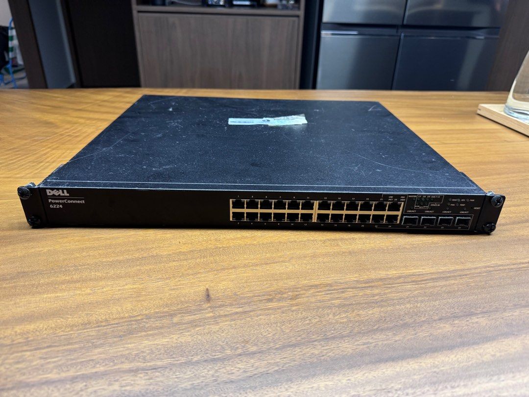 Dell PowerConnect 6224 - 24 Port Managed Switch with SFP & 10G SFP+ ...