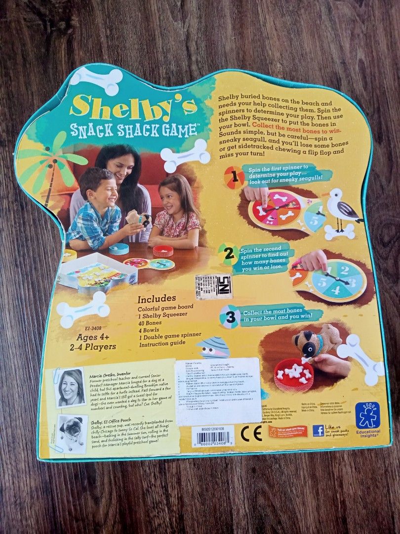 Educational Insights Shelby's snack shack game, Toys & Collectibles ...