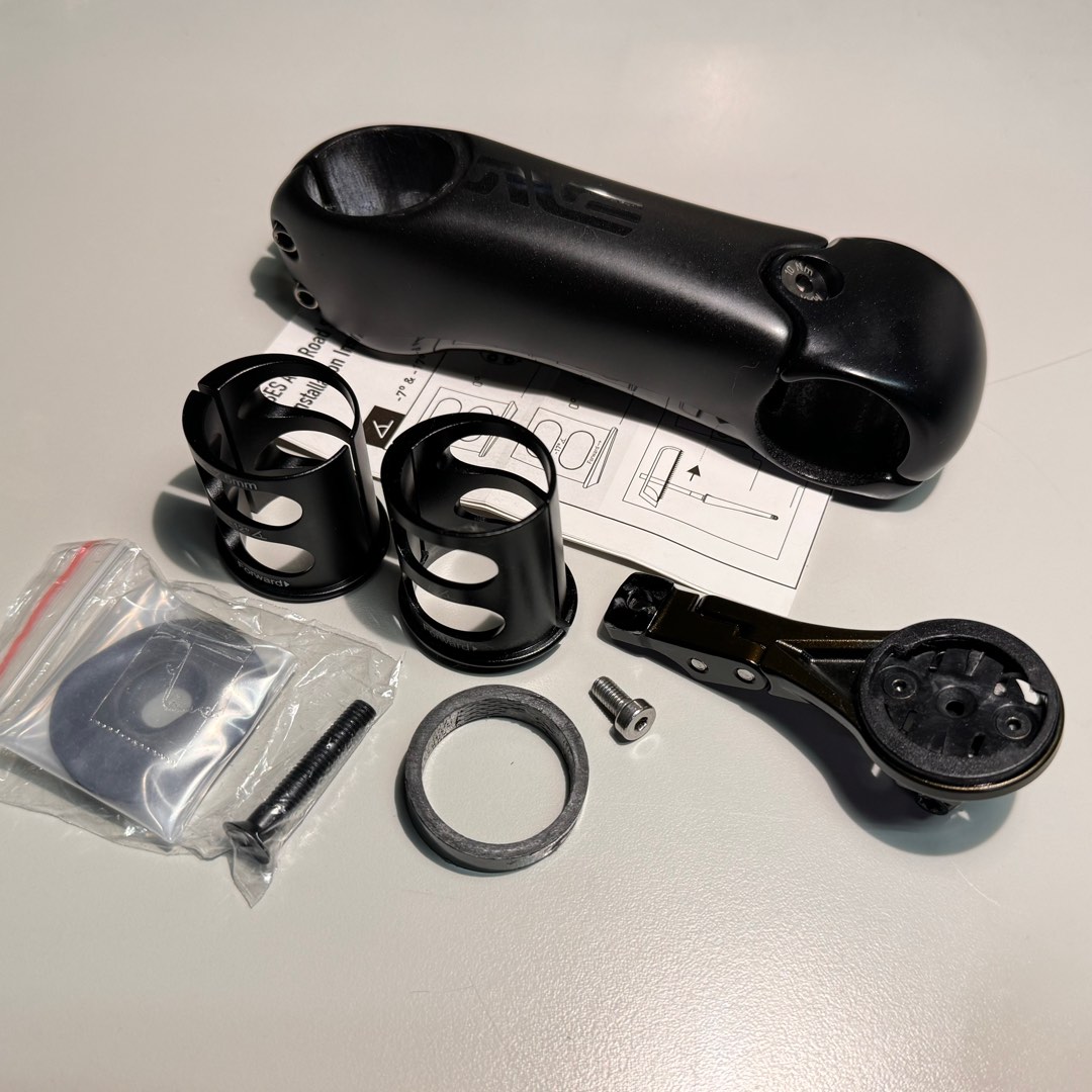 ENVE SES Aero Road Stem 單車 鵝頸 龍頭 把立 可調角度 PRO Deda, 運動產品, 單車及配件, 單車 ...