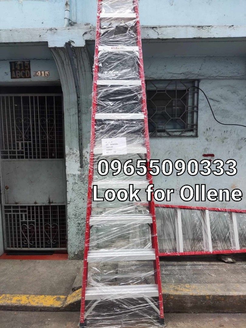 Fiber glass ladder, Commercial & Industrial, Construction Tools ...