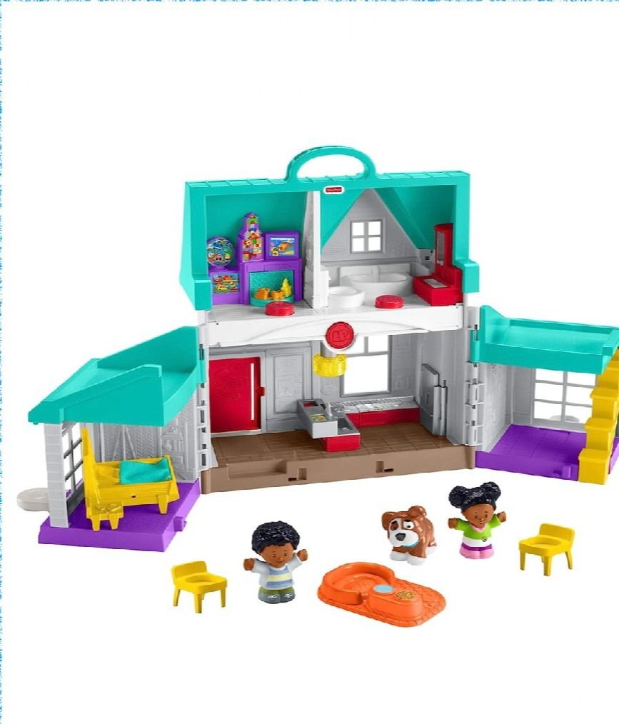 Fisher Price Little People Big Helper Home (Battery included), Hobbies ...
