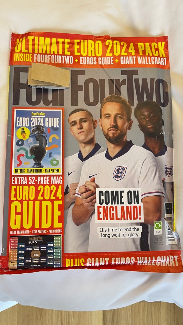 FOUR FOUR TWO MAGAZINE ISSUE 365 (ULTIMATE EURO 2024 PACK, EUROS GUIDE ...