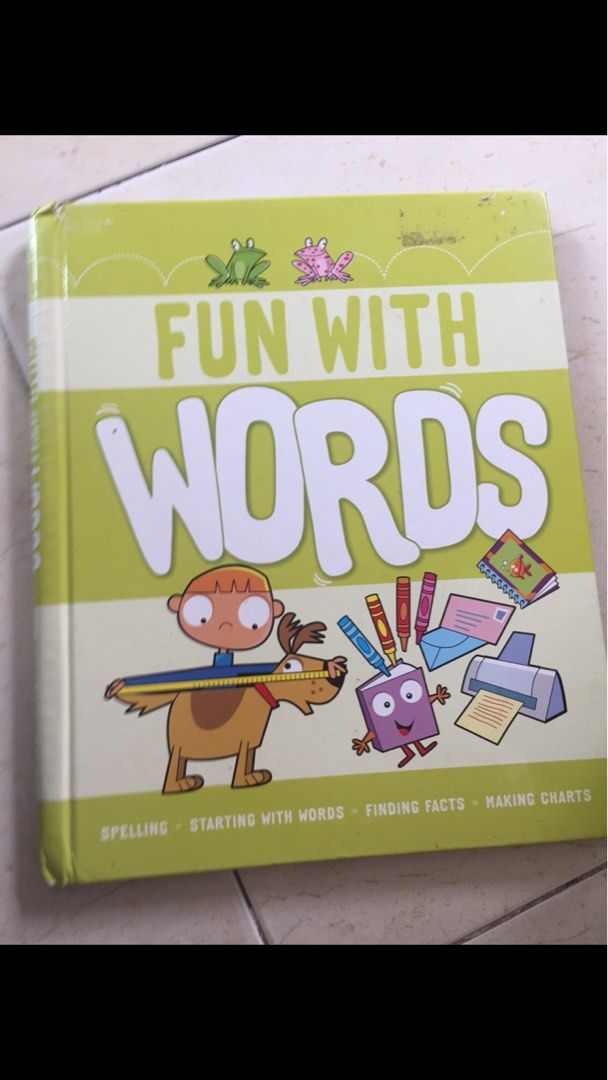 Fun with words book, Hobbies & Toys, Books & Magazines, Children's ...