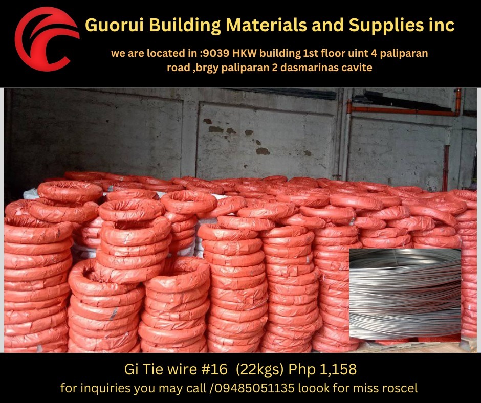 Gi tie wire #16 22kls, Commercial & Industrial, Construction & Building ...